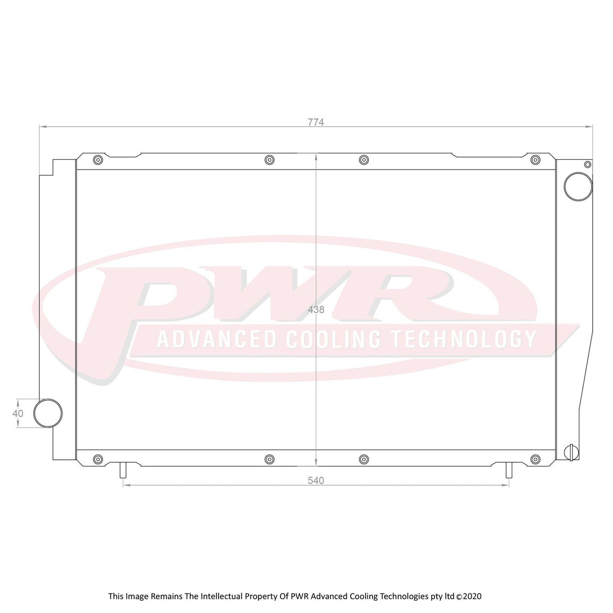 Subaru Impreza WRX & STI GC8 (1992-2000) 42mm Radiator – Canyon Off-Road